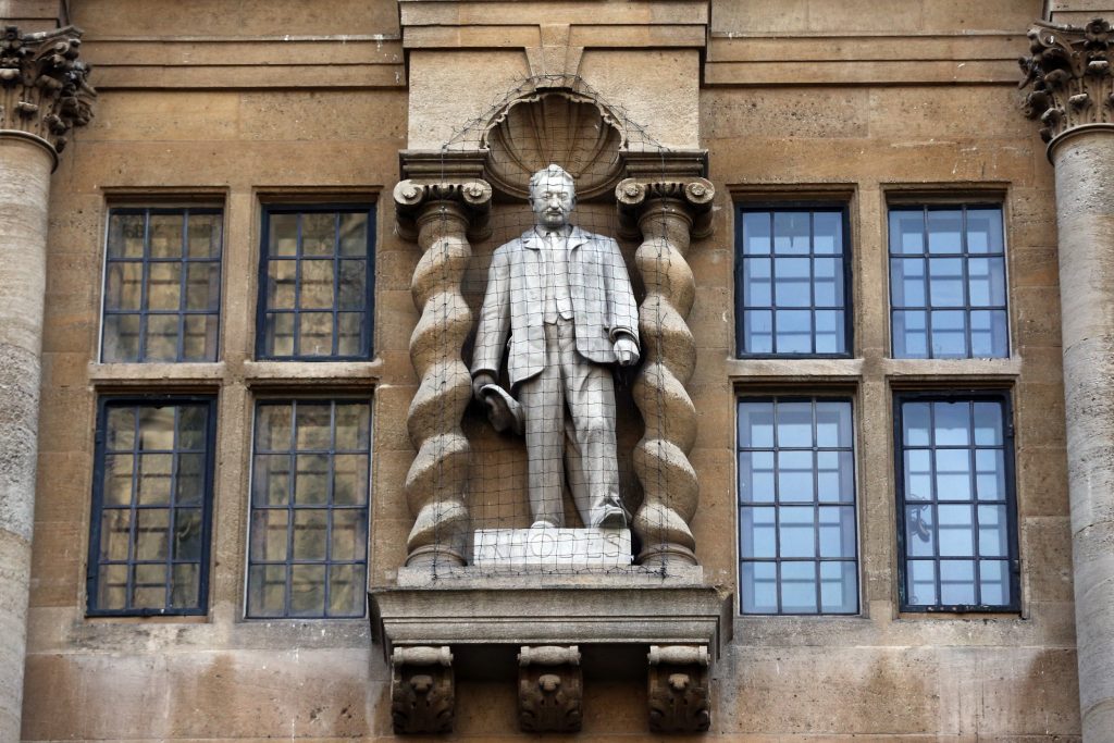 Cecil Rhodes statue to go from Oxford college after protests - London Globe