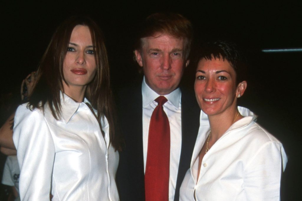 Donald Trump wishes Ghislaine Maxwell "well" after saying he'd met her ...