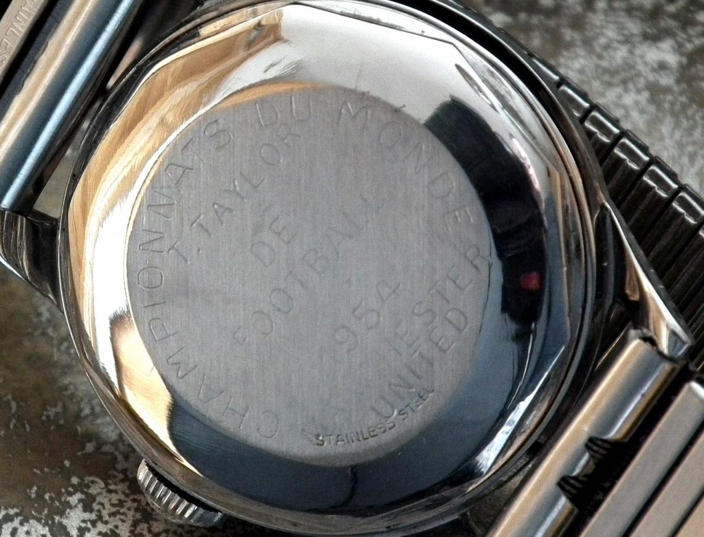 Busby Babe Tommy Taylor's World Cup watch up for sale - London Globe