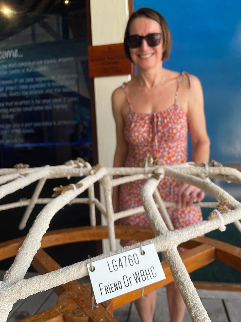 Coral reef built in the Maldives in memory of adventurer who died aged ...