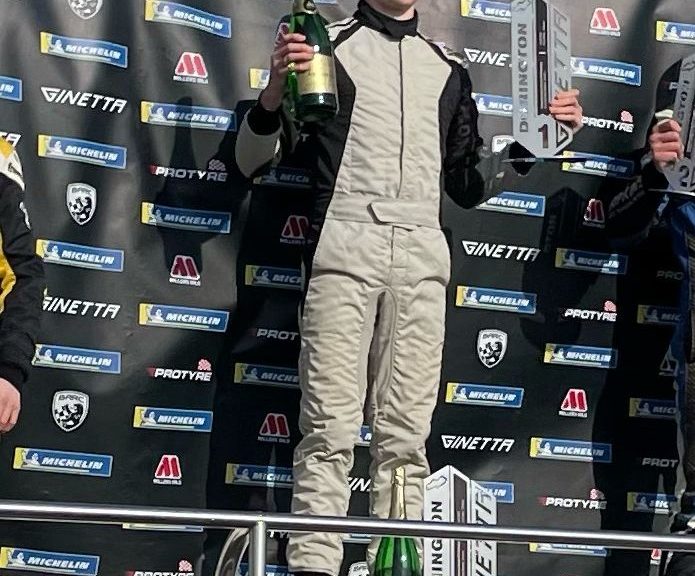 Teenage race whizz Will Orton wins his first trophy at Donington Park ...